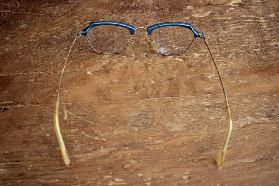 American Optical Flamette Browline Eyeglass Frames 1/10 12k GF 1950s ...