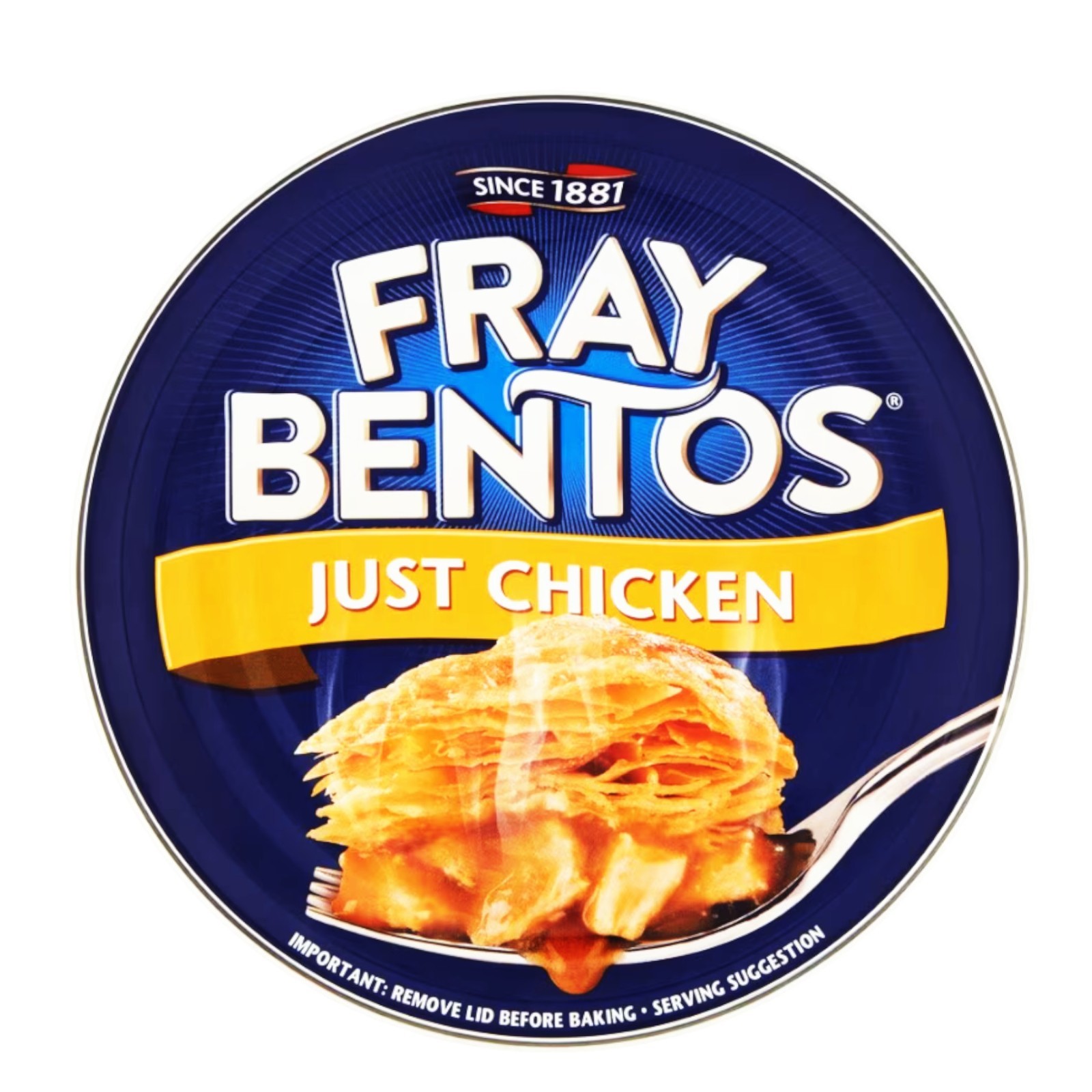 Fray Bentos Chicken Pies 3 Pack Long Date Feb 2027 Free Delivery | eBay UK