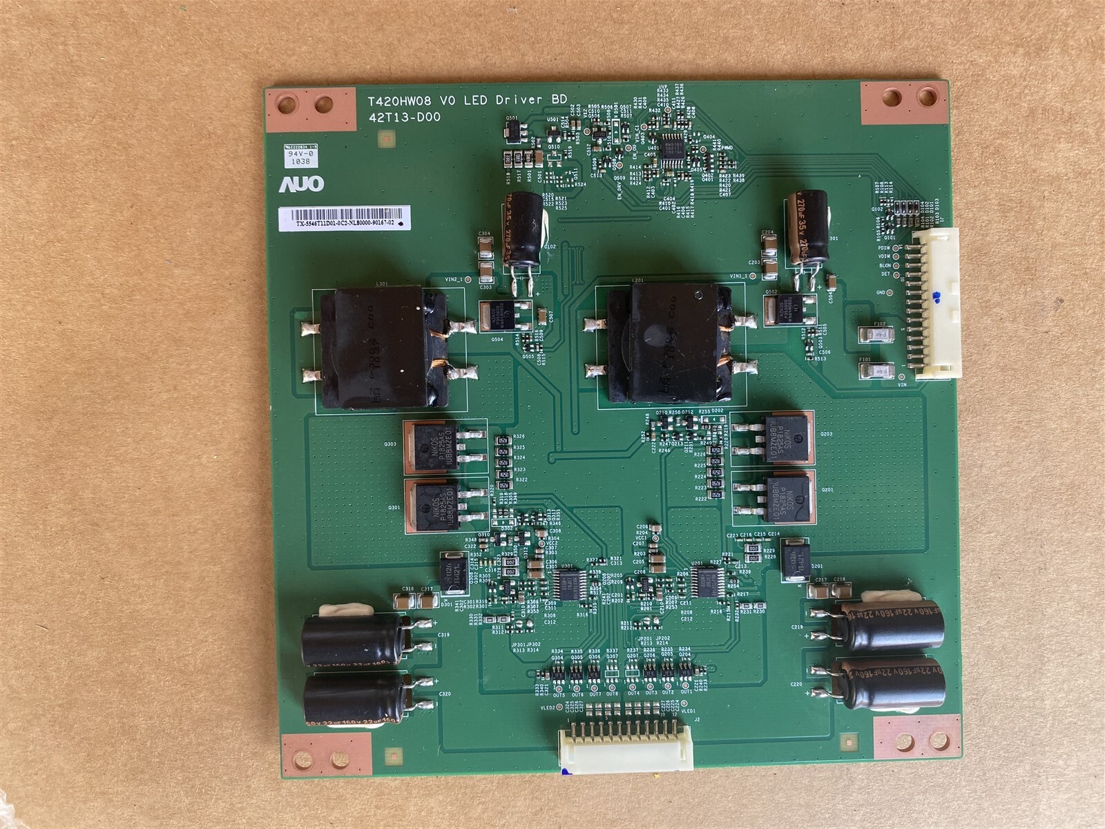 Toshiba 46SL417U 55.46T11.D01 (T420HW08 V0, 42T13-D00) LED Address ...