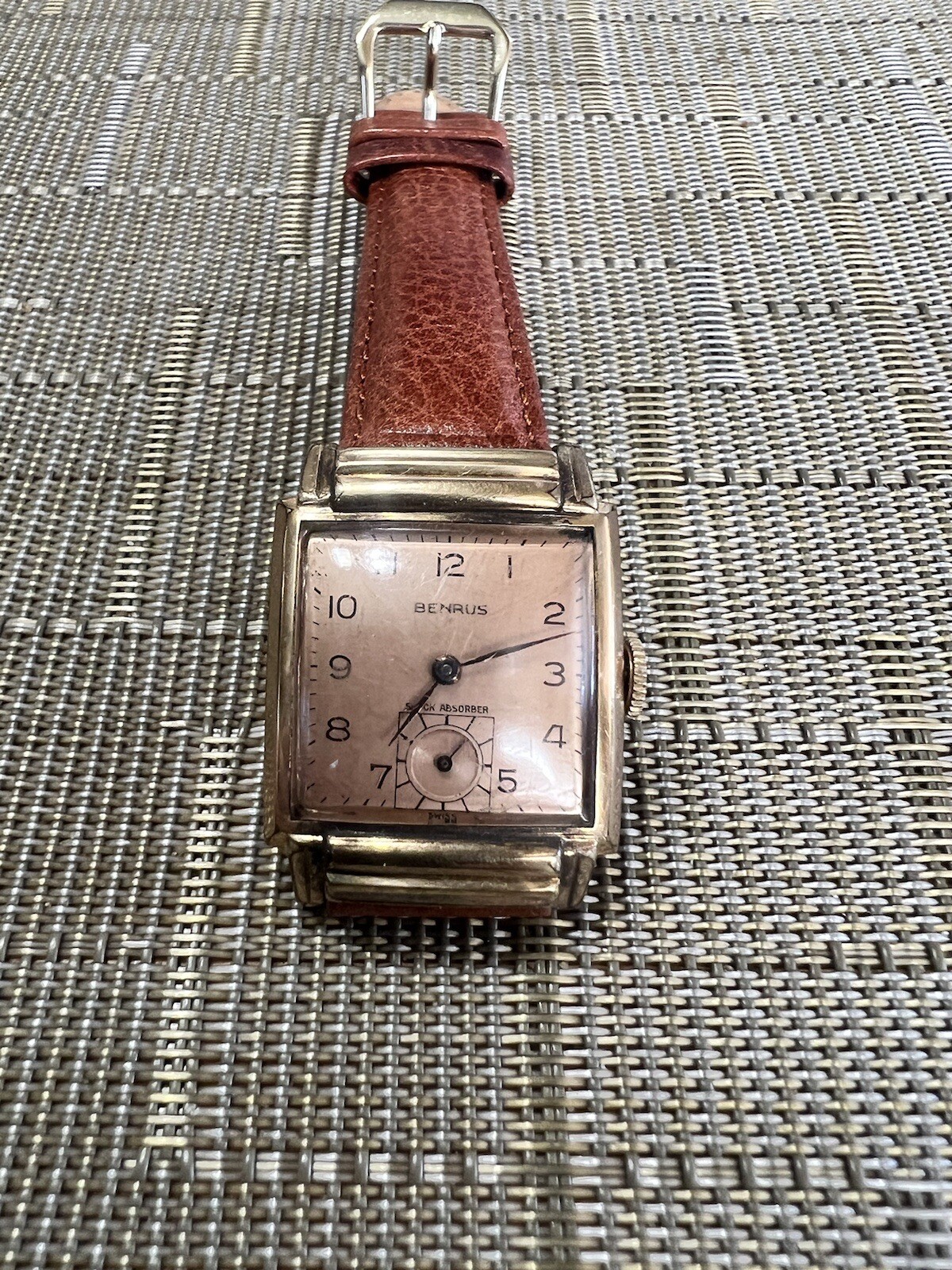 40’s Benrus Copper Face 17 Jewel AR-15 Watch - Gem