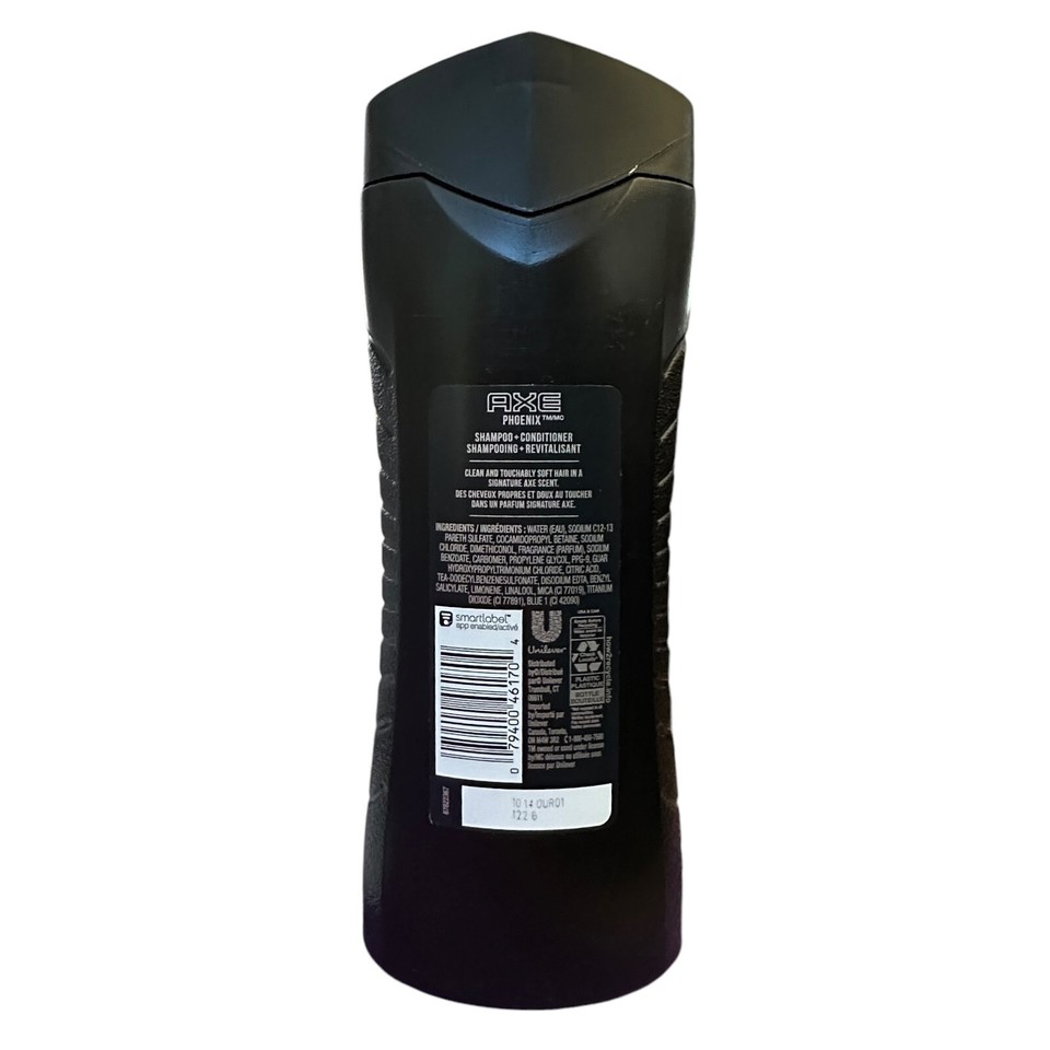 4 Pack Axe Hair Phoenix 2 in 1 Shampoo + Conditioner 16 oz Clean ...