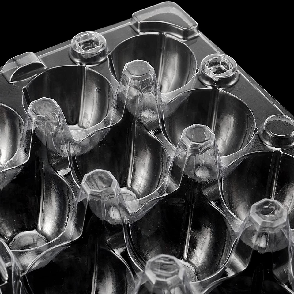120 Pack 12 Grid Quail Egg Cartons, Reusable Quail Egg Cartons Cheap ...