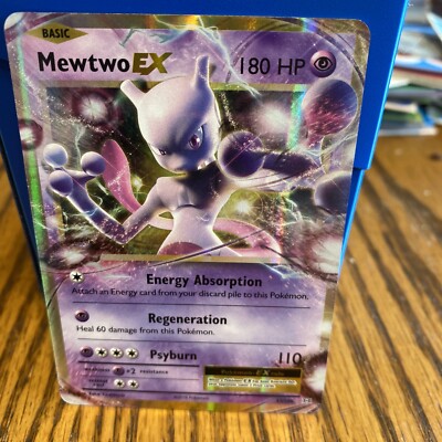 Mewtwo EX 52/108 - XY Evolutions - Ultra Rare Holo - 2016 Pokémon Card ...