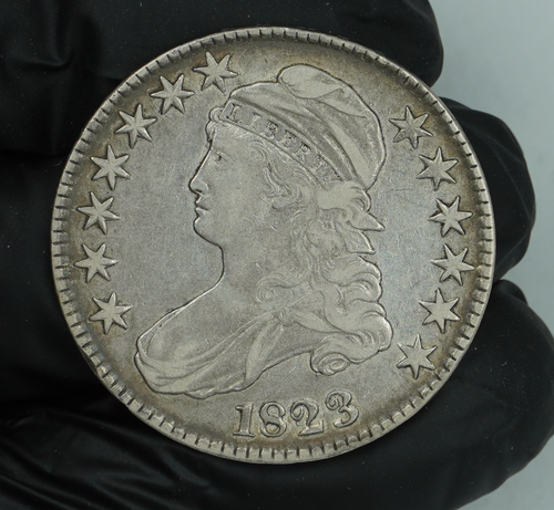 1823 Capped Bust Half Dollar VF Condition | eBay