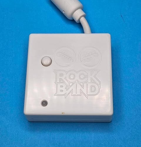 Wii Rock Band Wireless Fender Stratocaster Guitar Receiver Dongle ...