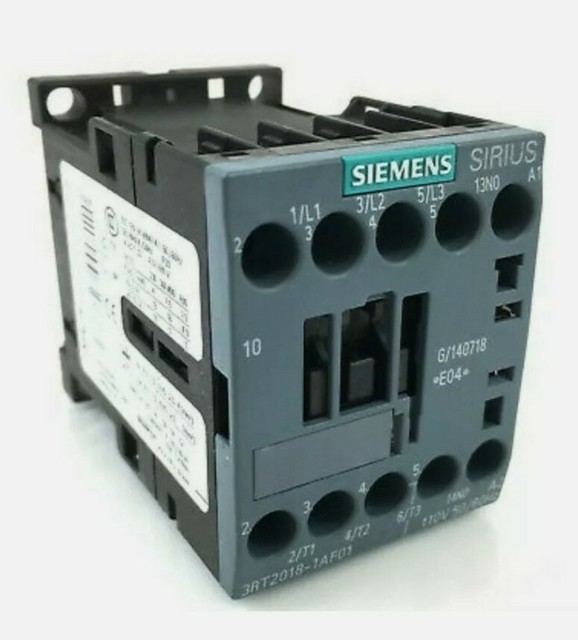 Contactor 3rt2018-1af01 Siemens 7.5kw 110vac No 3RT20181AF01 for sale ...