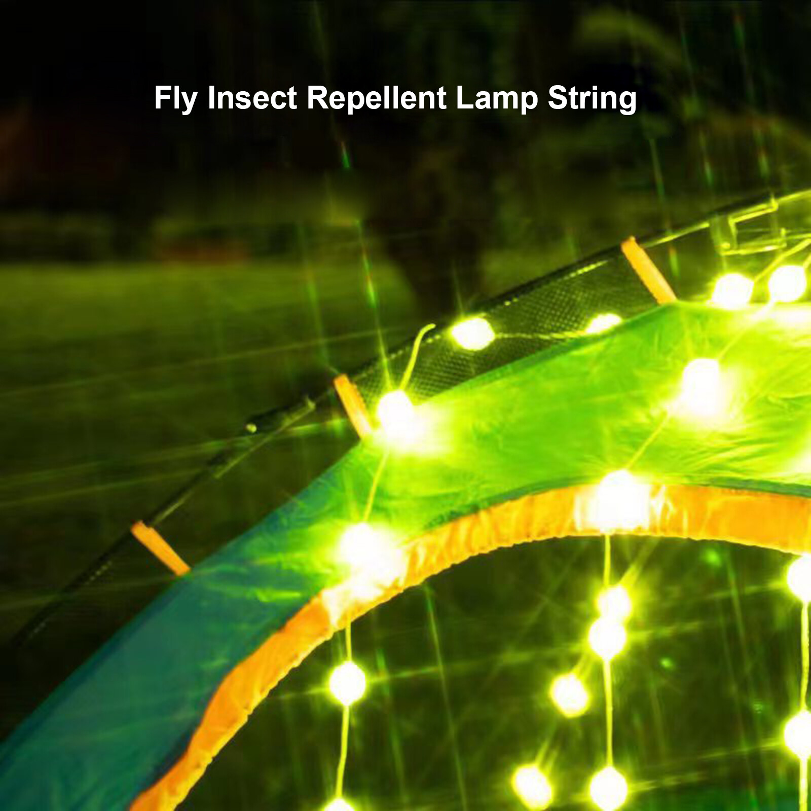 Anti Mosquito Lamp Camping Lamp Outdoor Fly Insect Repellent String ...