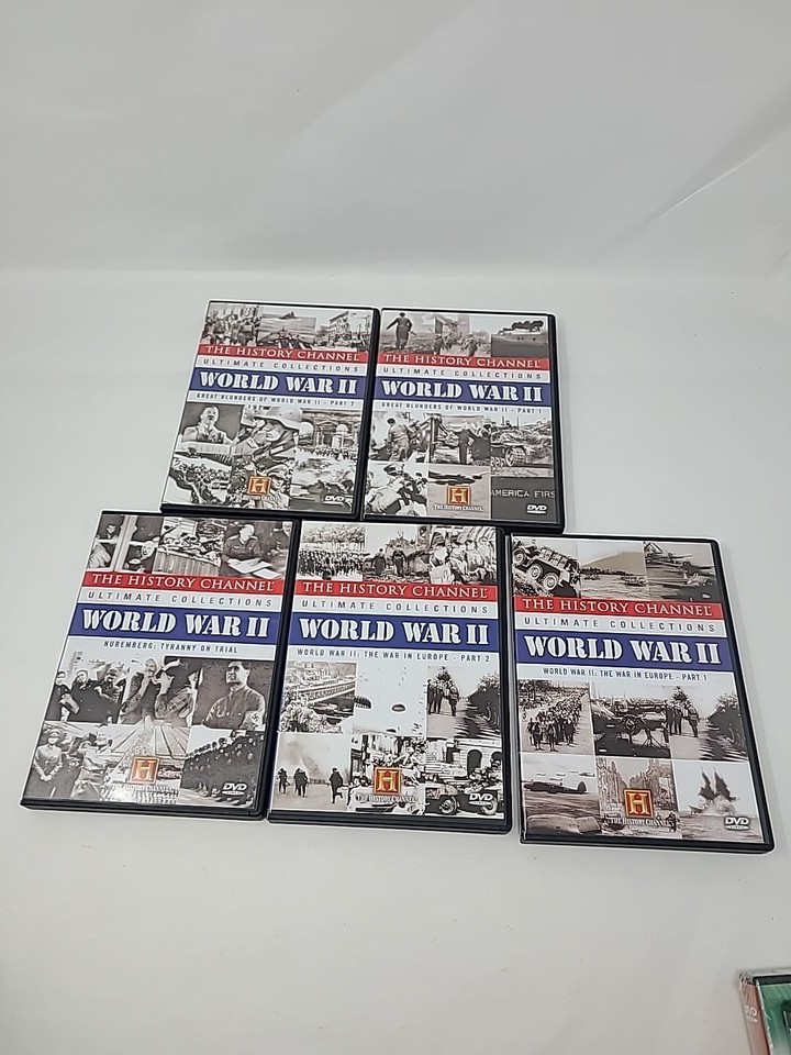 The History Channel Ultimate Collections World War II DVD Set Preowned ...