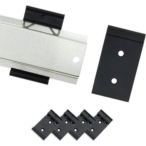 4Pcs Universal Snap in Din-Rail Mounting Brackets 35mm Din Rail | eBay ...