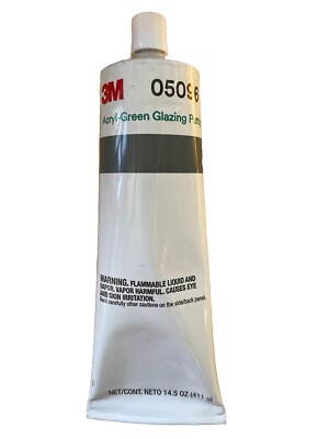 Acryl-Green Glazing Putty, 14.5 oz tube 3M-5096 | eBay