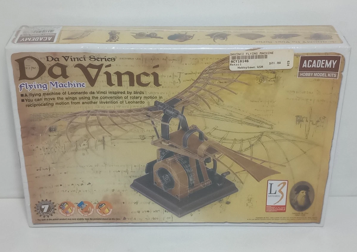 Leonardo Da Vinci Flying Machine Model Kit
