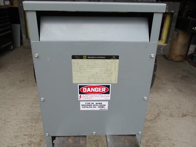SQUARE D 15T3H 15 KVA TRANSFORMER 480 - 208Y/120 3 PHASE DELTA WYE | eBay