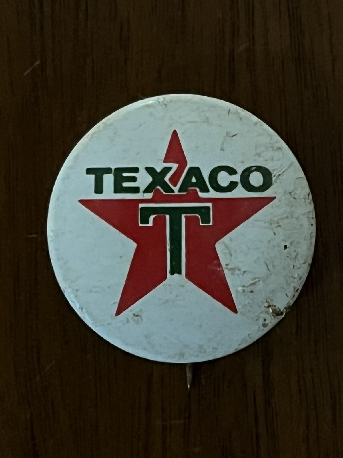RARE🇺🇸1950s-60s N.O.S. “TEXACO” PIN/BUTTON/SHIRT/UNIFORM/HAT/BADGE👀LQQK ...
