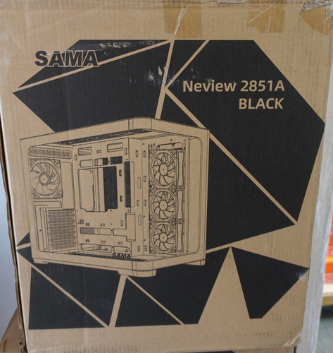 SAMA Neview 2851A Gaming ATX PC Case Mid-Tower Computer Case Black for ...