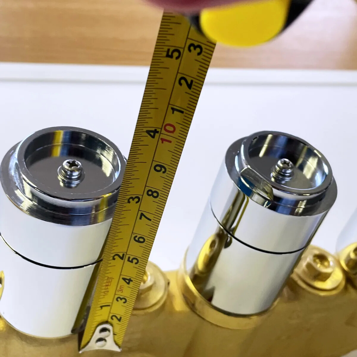 3 Control Thermostatic Valve (With No Backplate KIT) By Crosswater For Bathstore | eBay