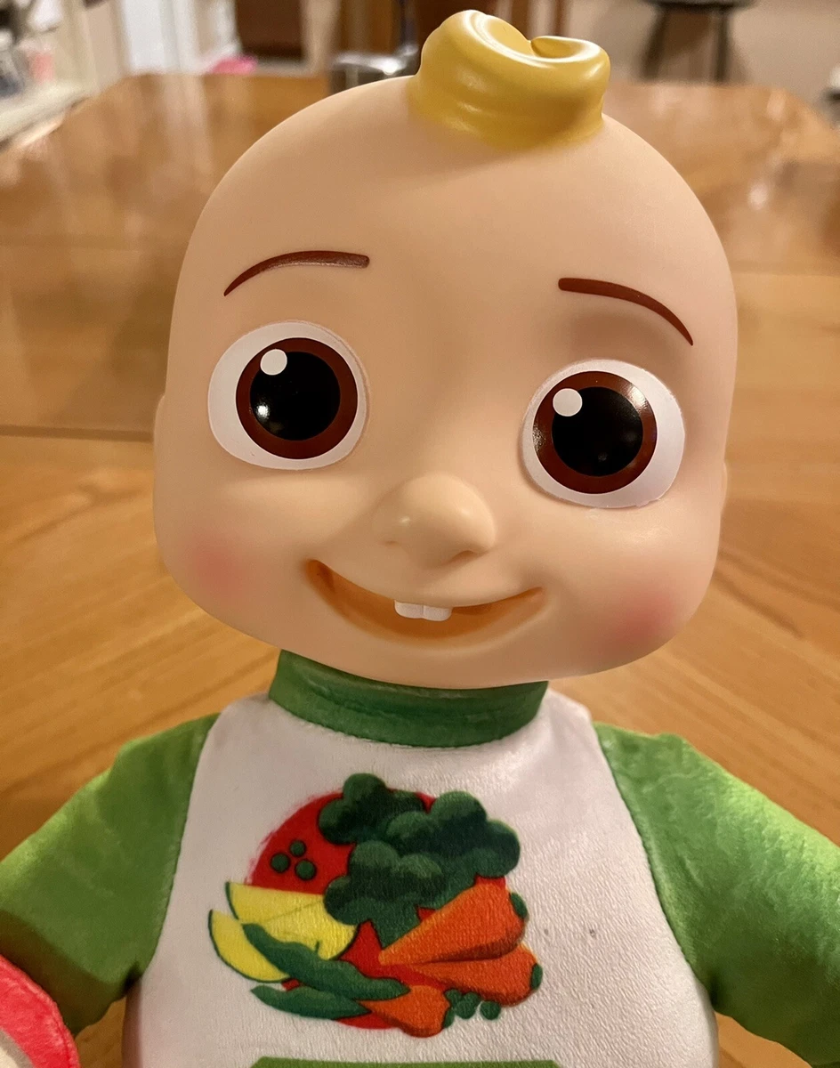 CoComelon Snack Time Interactive JJ Doll Plays Yes Yes Vegetables Song ...