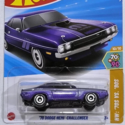 Hot Wheels 2025 Case H Mainline ' 70 Dodge Hemi Challenger - Int. Card ...