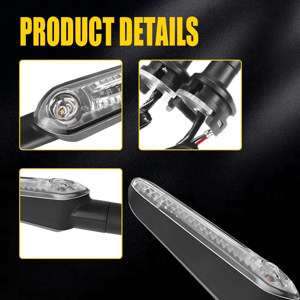 LED Motorcycle Turn Blinker Signals Light Indicator For Yamaha YZF R7 ...