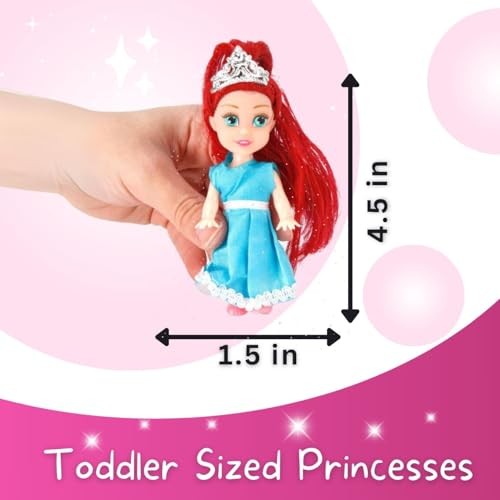 Little Royal Princess Toddler Dolls with Dresses, Girls Imaginative ...