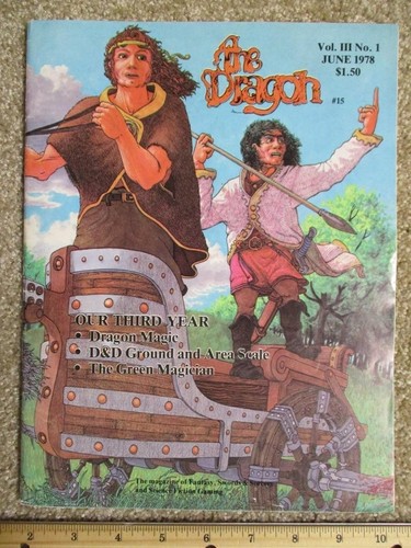 TSR Dragon Magazine #015 Jun 1978 | eBay