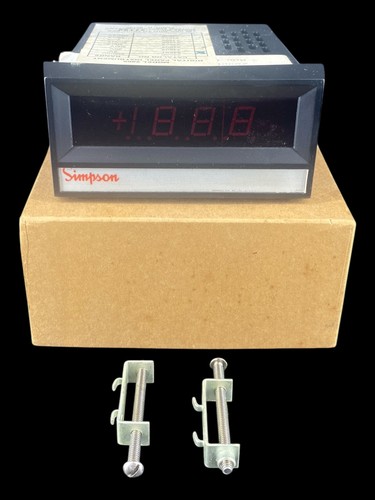 Simpson Model 2865 Digital Panel Meter Catalog #24509 | eBay