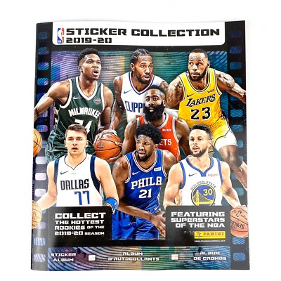 NBA Album 2019-2020 Panini NBA BASKETBALL Sticker NEW BOOKS No Stickers ...