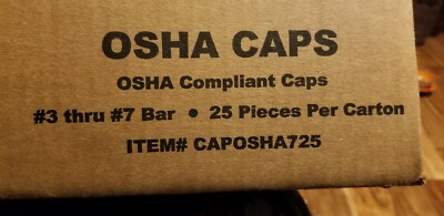 25 count box of Grip-Rite OSHA Rebar Caps CAPOSHA7250 | eBay