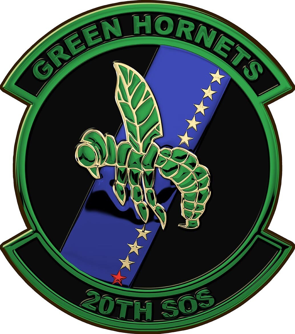 Air Force 20th SOS Green Hornets 14 x 16 " all Metal Sign SOGB005 | eBay