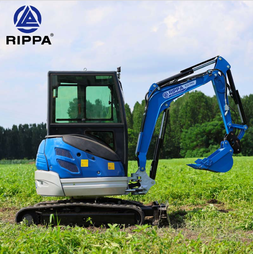 2.5 Ton Excavator Rippa R22 Kubota Engine 2 Speed,Expanding Track,Swing ...