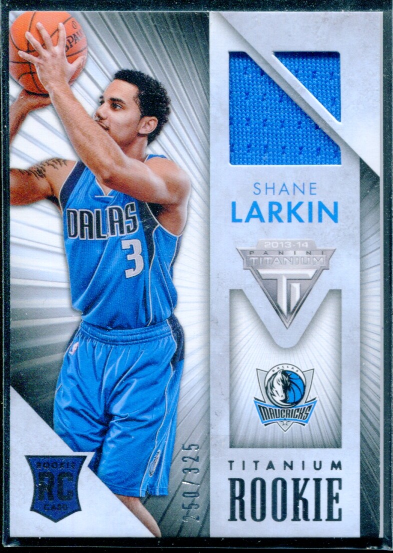 2013-14 Panini Titanium Rookie Jerseys #76 Shane Larkin Jersey Card ...