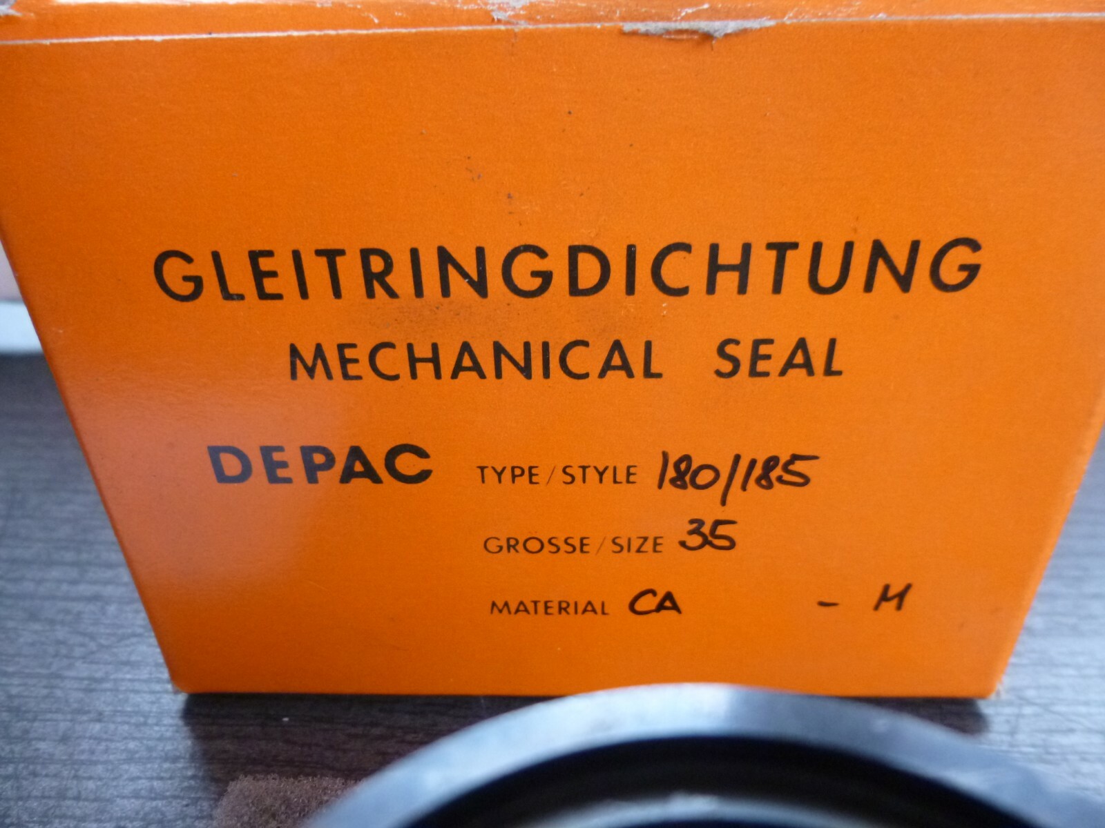 Depac 180/185-35CA Mechanical Seals Kit Carbon Seal ( 4858 ) | eBay