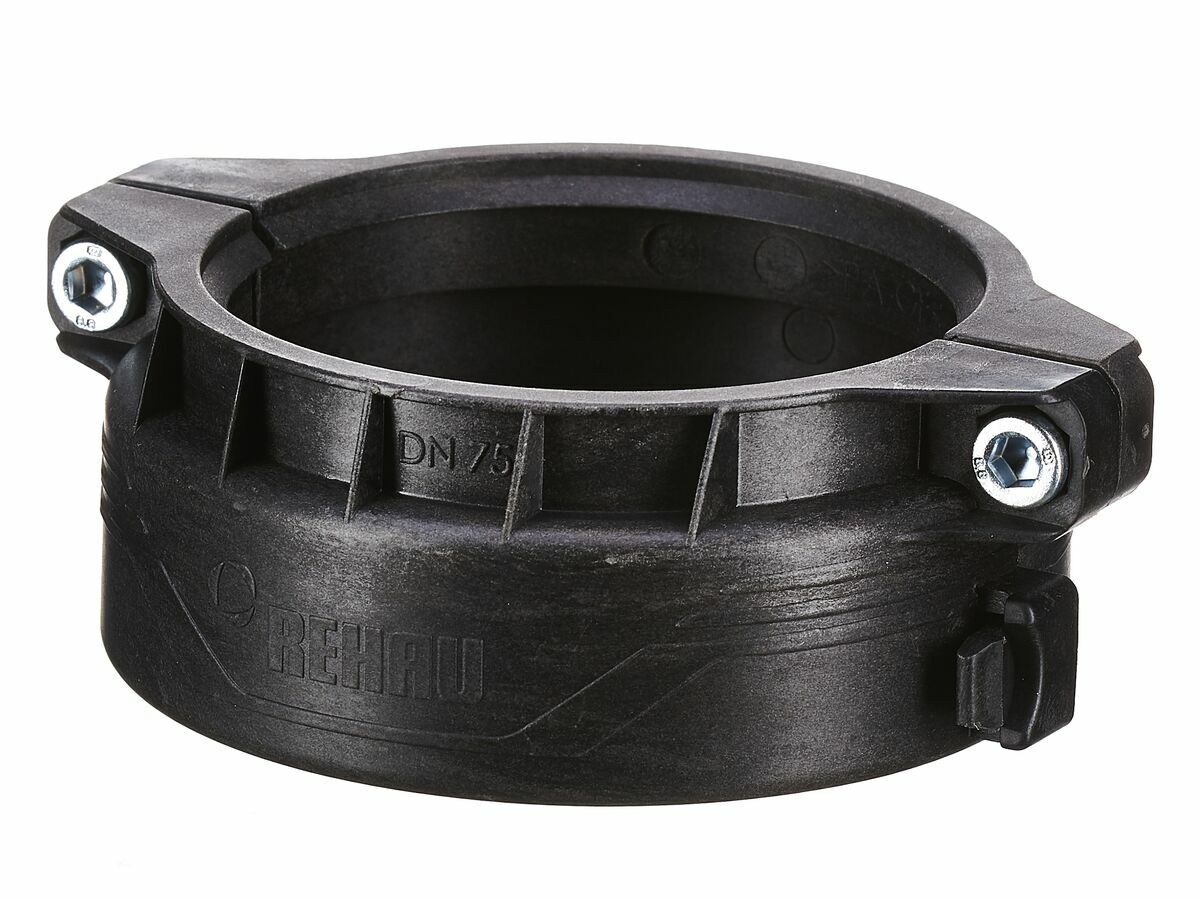 Rehau RAUPIANO PUSH-FIT LOCK Black Polyamide - 50mm, 75mm, 110mm Or ...