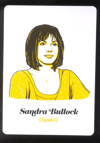 Sandra Bullock Hollywood Celebrity Movie Flim Trading Game Card | eBay