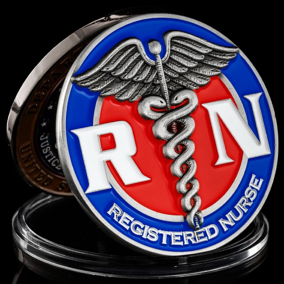 Red Rn Symbol Registered Nurse 3×5 Flag I AmEricas Flags