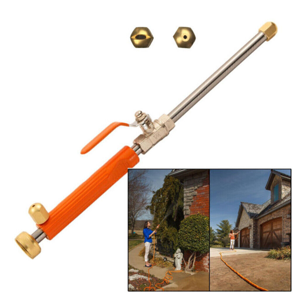 18" Hydro Jet High Pressure Power Washer Water Spray Gun Nozzle Wand ...