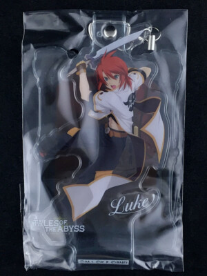 Tales of the Abyss Chara-viny 3 PVC Strap Key Chain Luke fon Fabre New ...