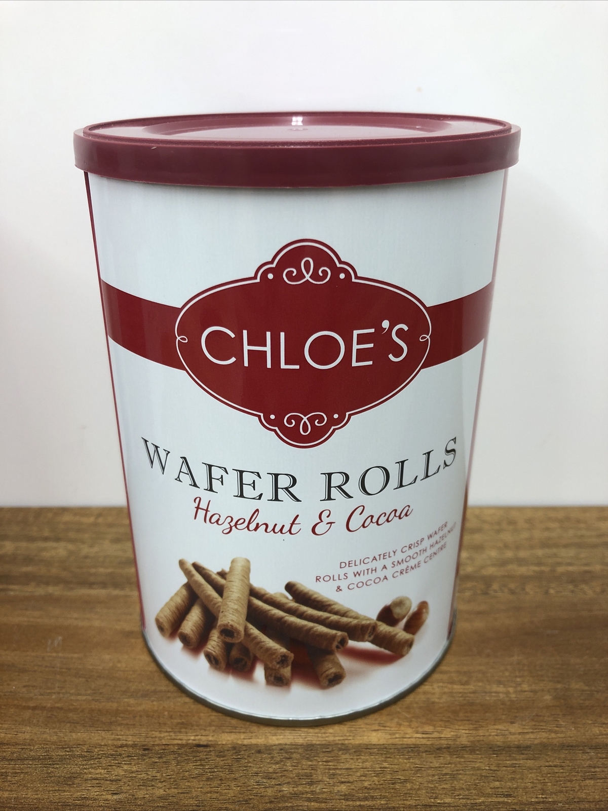 Chloe’s Wafer Rolls 400g X 2 Biscuits Hazelnut & Cocoa , Ice Cream ...