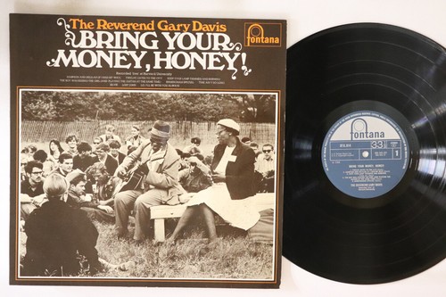 LP REVEREND GARY DAVIS Bring Your Money, Honey! SFJL914 FONTANA UK ...