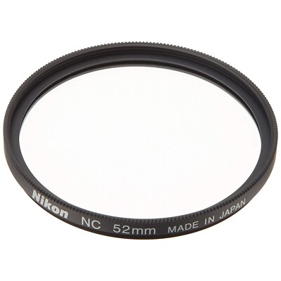 Nikon NC 52mm Neutral Color Filter Multi-Coated Lens Protection NC-52 ...