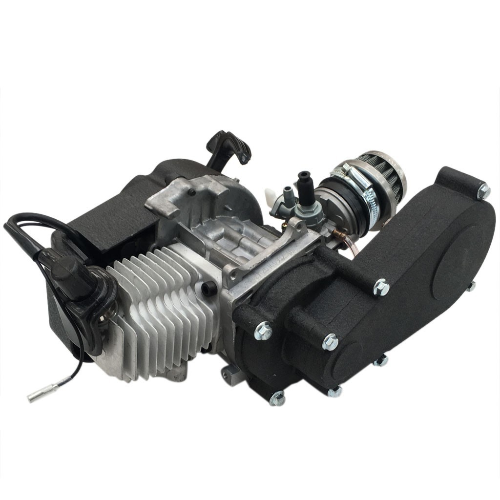 50CC 49CC 2 Stroke Engine Motor Chain Pull Start Pocket Mini ATV Dirt ...