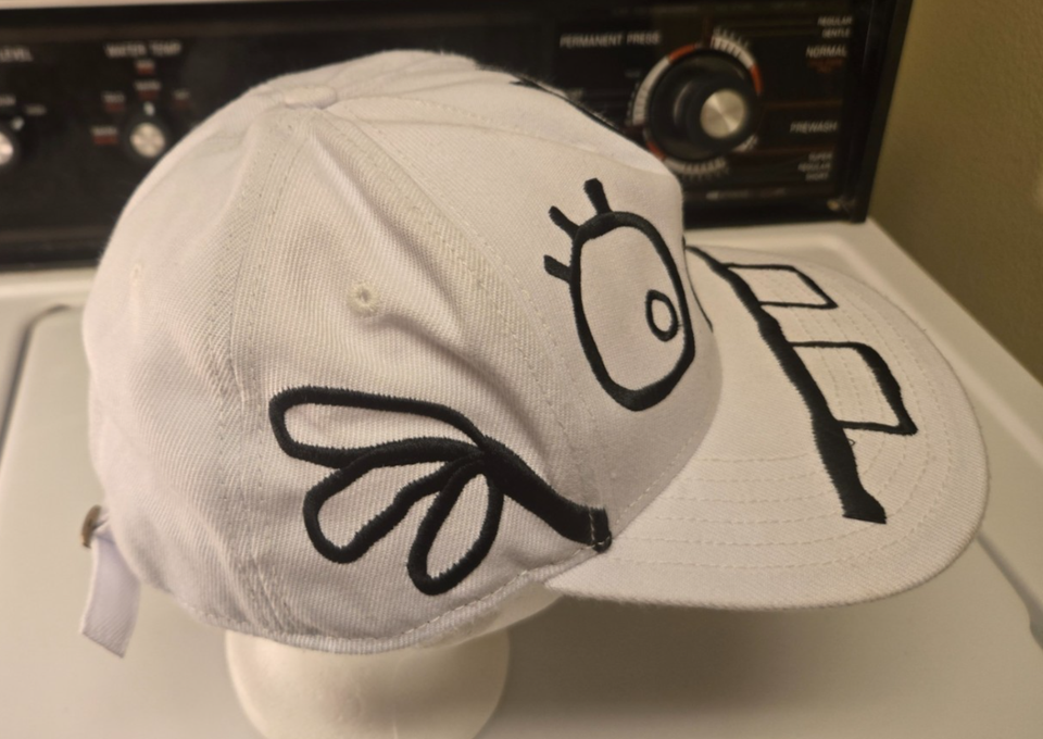 SPONGEBOB SQUAREPANTS DOODLEBOB SNAPBACK HAT. PRE OWNED. ONE SIZE FITS ...