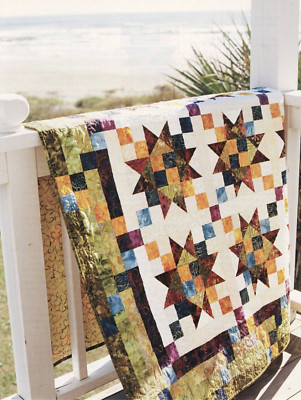 Enchanted Stars Quilt Pattern Pieced MQ | eBay