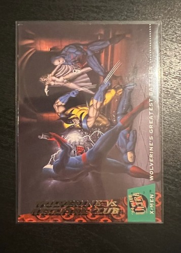 1994 Fleer Ultra X-Men Marvel Comics #144 Wolverine vs Hellfire Club | eBay