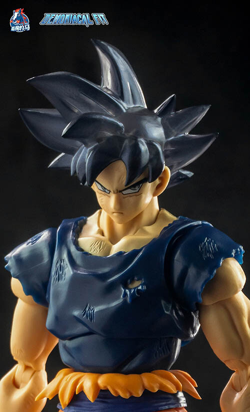 Ultra Instinct Guko Head Accessory Set Demoniacal Fit 6" Action Figure ...