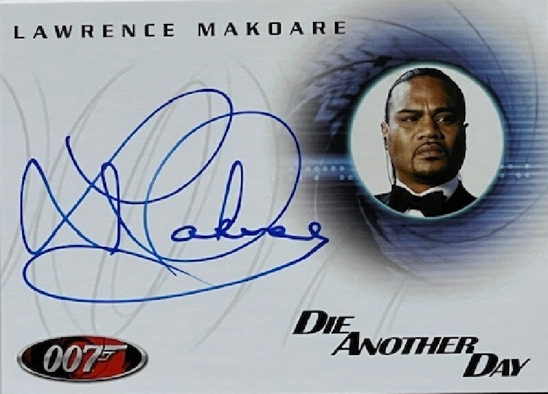 Lawrence Makoare Autograph A38 from The Quotable 007 James Bond, Die ...