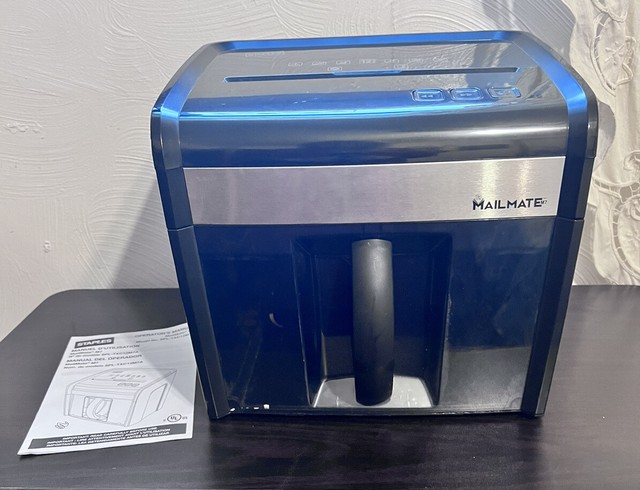 Staples Mailmate M7 12-sheet Cross-cut Shredder for sale online | eBay
