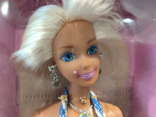 1995 Mattel "Sparkle Beach" Barbie, Comes with Sparkly Bracelet, number ...