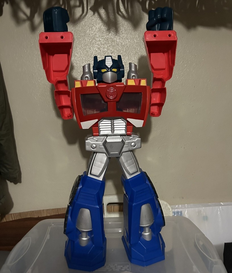 RARE OPTIMUS PRIME Large 22" Transformers Action Figure | eBay