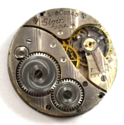 Vintage Elgin Manual Wind 431 6/s 7J Watch Movement lot.a2 | eBay