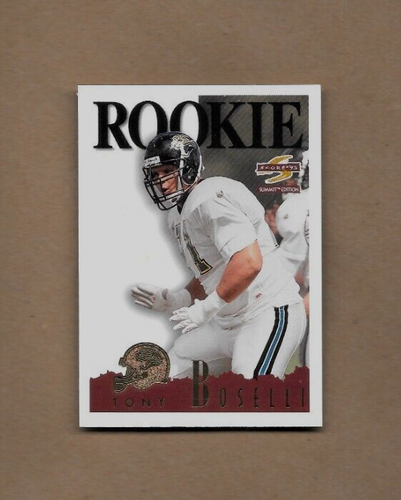 1995 Score Football Tony Boselli Rookie Card #160 Hall of Fame! Jaguars ...